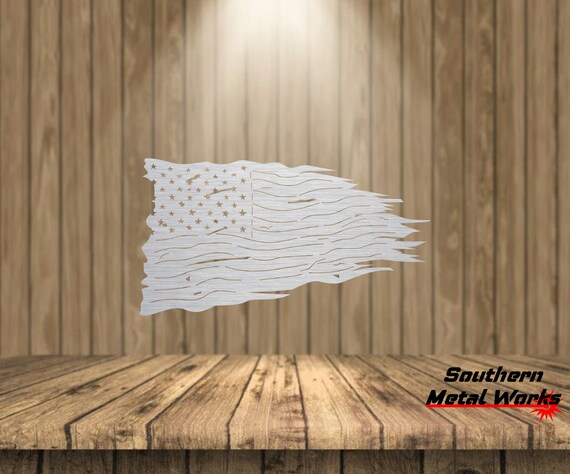 Tattered Flag DXF/SVG Digital File Only | Etsy
