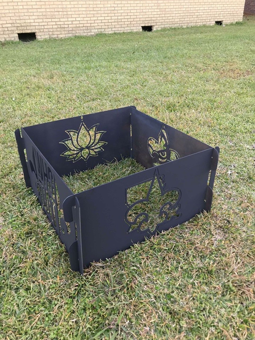 Fire Pit, Collapsible and Portable Fire Ring - Etsy