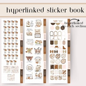 FALL DIGITAL Sticker Bundle for Goodnotes, Motivational Inspiration ...