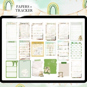 March GOODNOTES STICKER, St Patrick Digital Sticker Seasonal ...