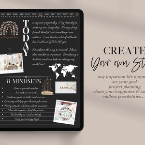 PERSONALIZED DIGITAL Journal, Digital Notebook, Digital Diary for Ipad ...