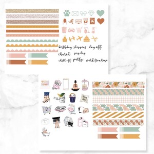 RETRO Flower Digital Stickers, Cute Digital Sticker Summer Flower ...