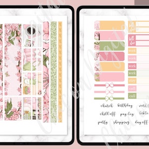Cherry Blossom GOODNOTES Sticker, Spring Flower Goodnotes Sticker ...