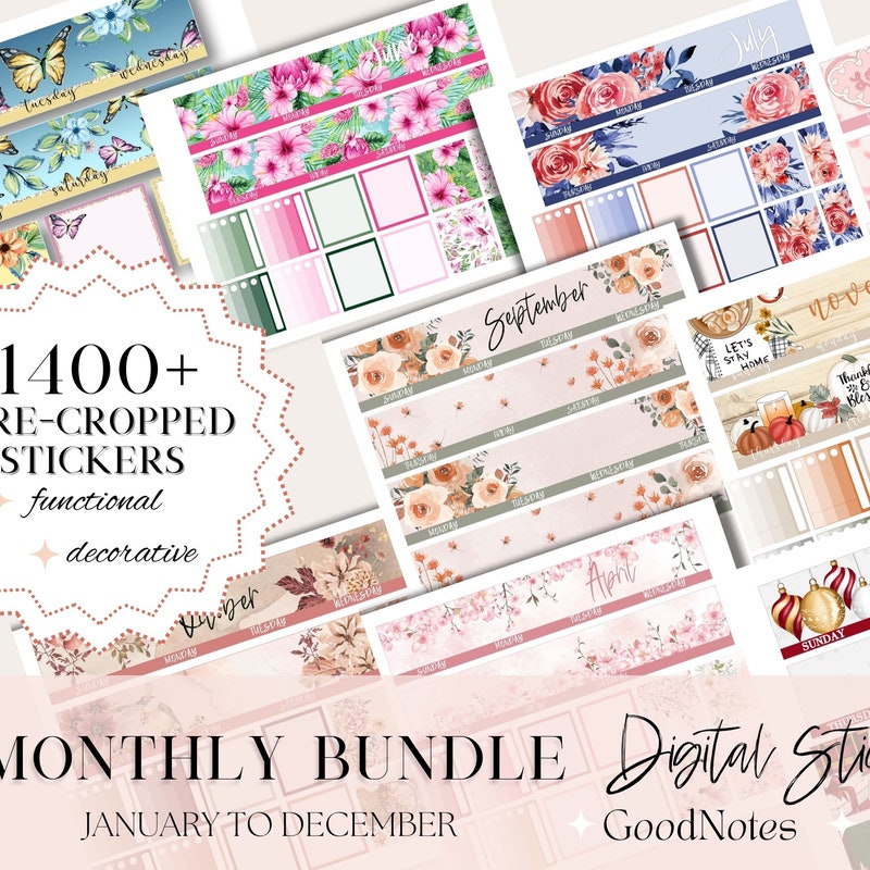 Digital Stickers - Etsy