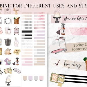 Icon Digital Stickers Digital Label Stickers Washi Goodnotes Template ...