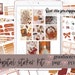 November DIGITAL PLANNER Stickers, Fall Goodnotes Sticker, Sticker for ...