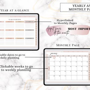 2025 DATED DIGITAL PLANNER, Goodnotes Planner 2025, Minimalistic Dated ...
