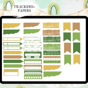 March GOODNOTES STICKER, St Patrick Digital Sticker Seasonal ...