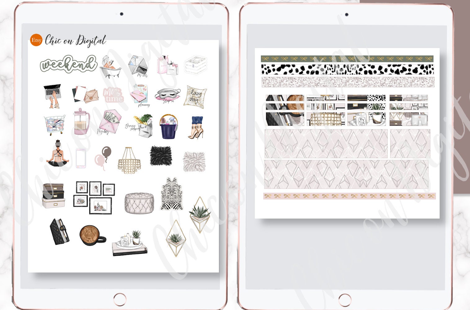 GOODNOTES STICKER KIT Girl Boss Goodnotes Weekly Kit Lady - Etsy