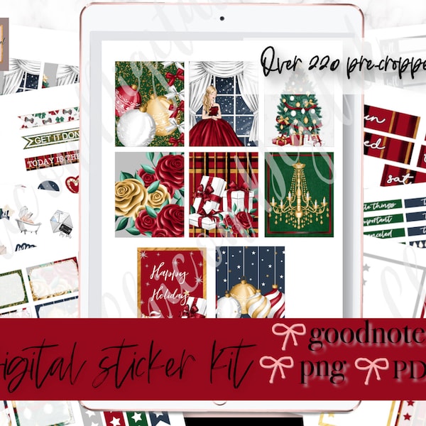 Christmas Digital Planner - Etsy