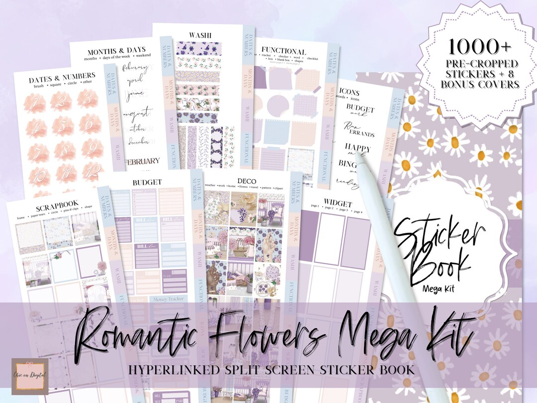 Goodnotes Digital Sticker, Sticker for Digital Journal, Summer Digital ...