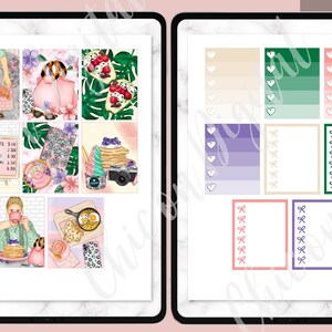 BRUNCH GOODNOTES STICKERS, Meal Digital Stickers, Breakfast Goodnotes ...