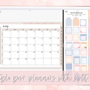 DIGITAL STICKER Goodnotes, Digital Planning Kit, June Goodnotes ...