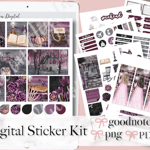 HALLOWEEN DIGITAL PLANNER Stickers, Goodnotes Planner Sticker ...
