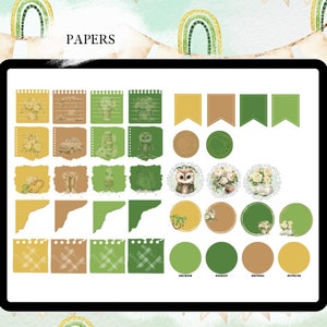 March GOODNOTES STICKER, St Patrick Digital Sticker Seasonal ...