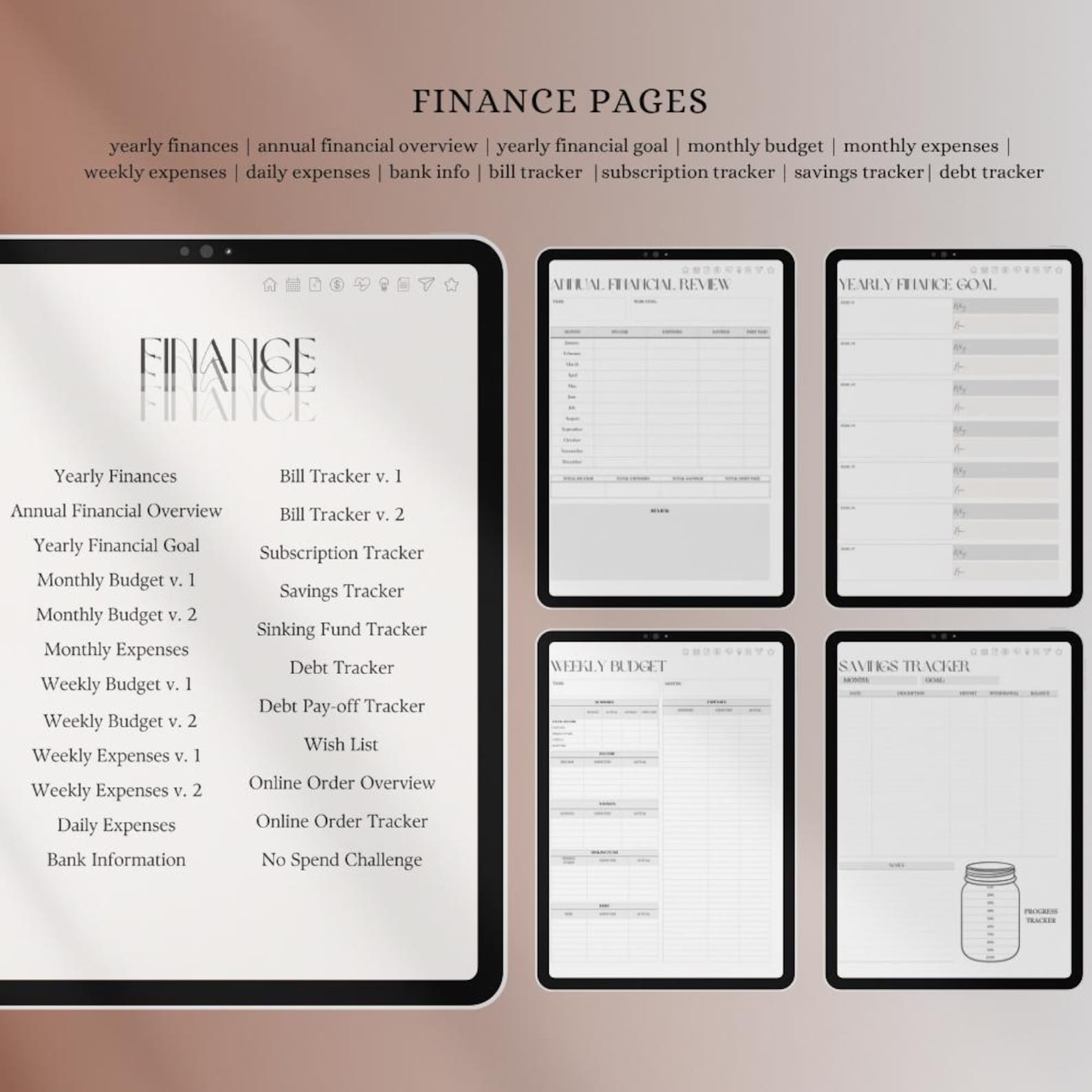 2025 2026 DATED DIGITAL PLANNER, Goodnotes Planner 2026, Minimalistic ...