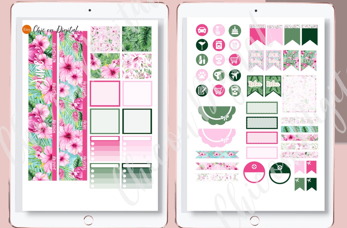 JUNE MONTHLY Digital Stickers Summer Goodnotes Stickers June | Etsy