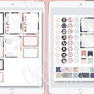 GALAXY GOODNOTES STICKERS, Day and Night Digital Stickers, Stars ...