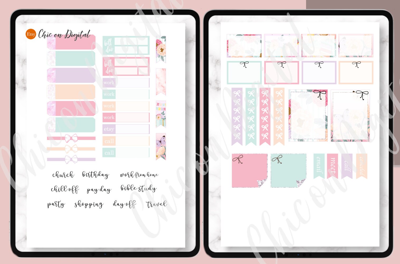 BIRTHDAY GOODNOTES STICKERS Celebration Digital Stickers | Etsy