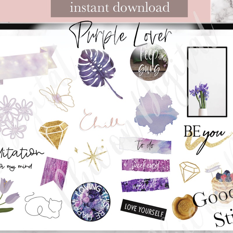 Digital Stickers - Etsy