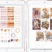 CUTE FALL GOODNOTES Stickers, Digital Planner Stickers Goodnotes, Fall ...