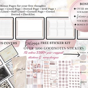 2025 DATED DIGITAL PLANNER, Goodnotes Planner 2025, Minimalistic Dated ...