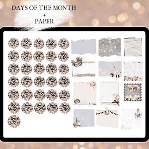 January GOODNOTES STICKER, New Year Digital Sticker, Digital Journaling ...