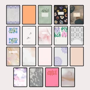 Planner Cover BUNDLE Goodnotes Digital Covers Notebook Noteshelf, iPad ...