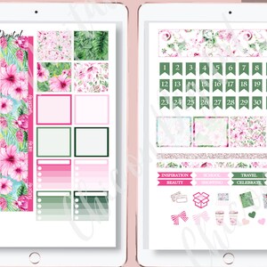 JUNE MONTHLY Digital Stickers, Summer Goodnotes Stickers, June ...
