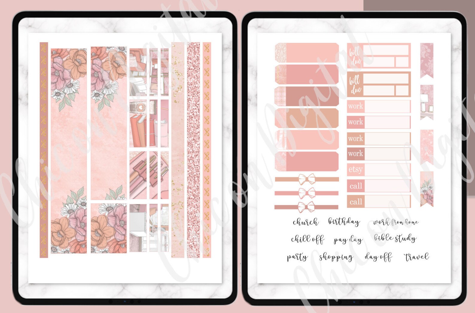 GOODNOTES STICKERS PACK, Digital Sticker Girl Stickers, Girl Boss ...