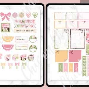 Cherry Blossom GOODNOTES Sticker, Spring Flower Goodnotes Sticker ...