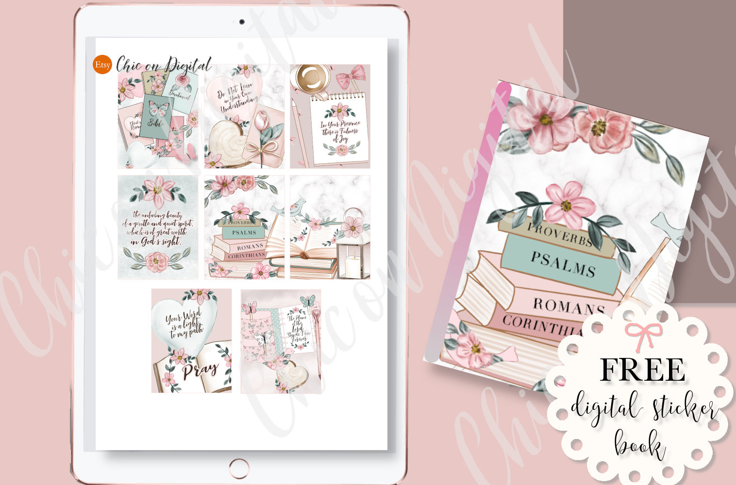 Pray GOODNOTES STICKER KIT, Christian Digital Stickers, Bible Goodnotes ...