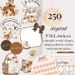 Icon Digital Stickers Digital Label Stickers Washi Goodnotes Template ...