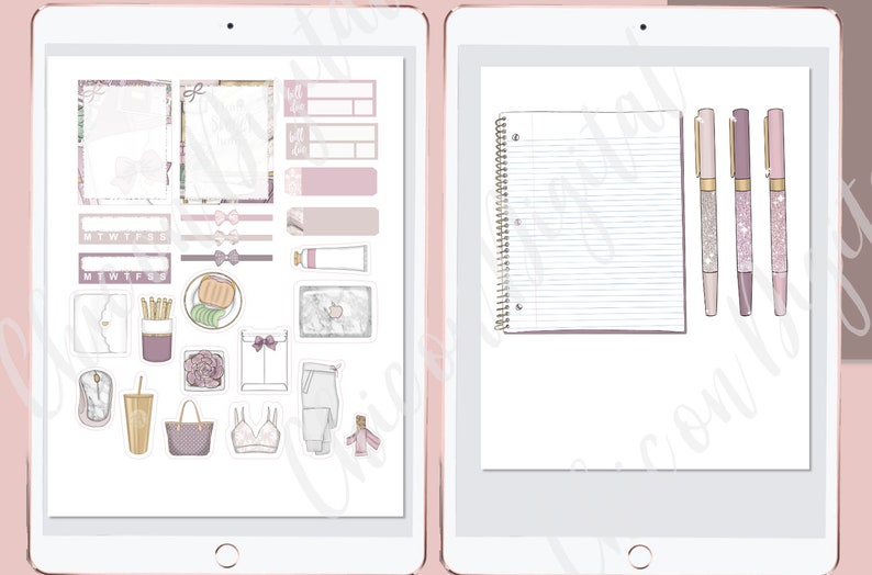 DIGITAL PLANNER STICKERS, Stay at Home Goodnotes Sticker, Home Digital ...