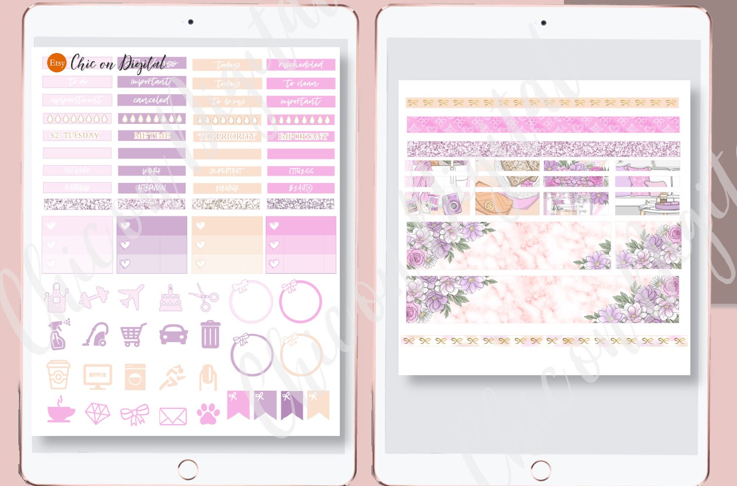 MARCH MONTHLY Digital Stickers City Brunch Goodnotes - Etsy