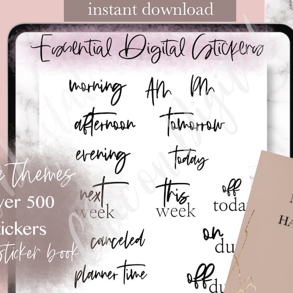 Word Stickers - Etsy