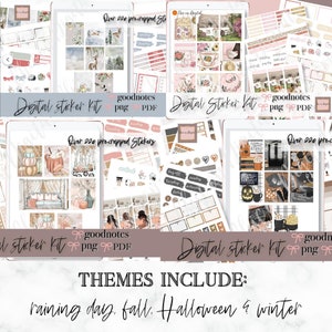 5000+ Digital Stickers Goodnotes Bundle, Whole Shop Bundle, New Year ...