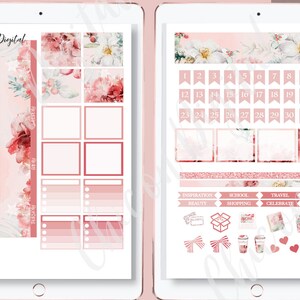 DECEMBER MONTHLY KIT Digital Stickers, December Goodnotes Stickers ...