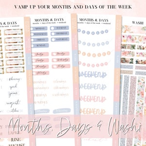 DIGITAL STICKER Goodnotes, Digital Planning Kit, June Goodnotes ...