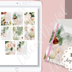 SPRING FLOWER PLANNER Goodnotes Stickers, Goodnotes Stickers, Pre ...