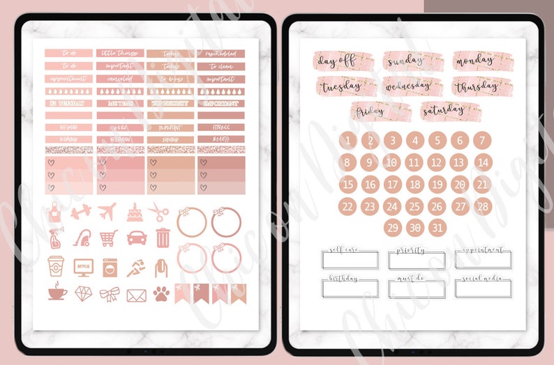 GOODNOTES STICKERS PACK, Digital Sticker Girl Stickers, Girl Boss ...