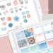 AUGUST MONTHLY KIT Digital Stickers, August Goodnotes Planner Stickers ...