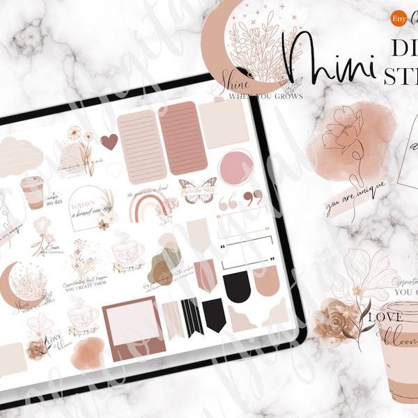 Digital Stickers - Etsy