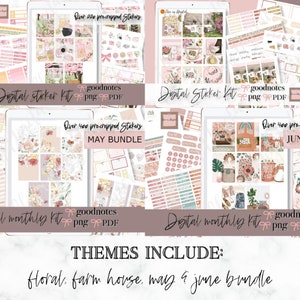 5000+ Digital Stickers Goodnotes Bundle, Whole Shop Bundle, New Year ...