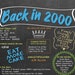 Digital 'back in 2003' Printable Chalkboard BDAY Poster Download ...