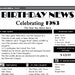 1983 Birthday News Poster | 1983 Year You Were Born Printable ...