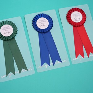 First Day of School Satin Award Ribbon - Etsy