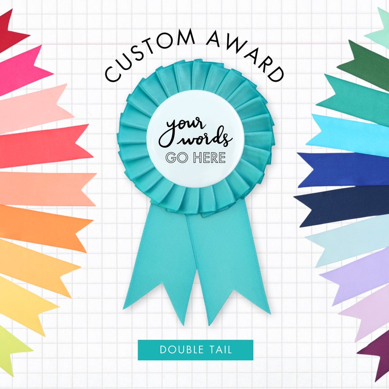 Customizable Ribbon Awards - Etsy