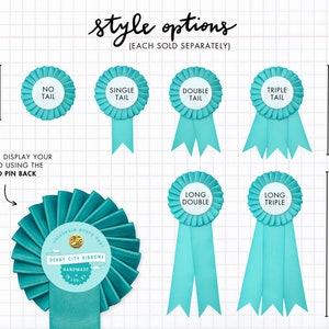 BLANK Satin Award Ribbon - Etsy