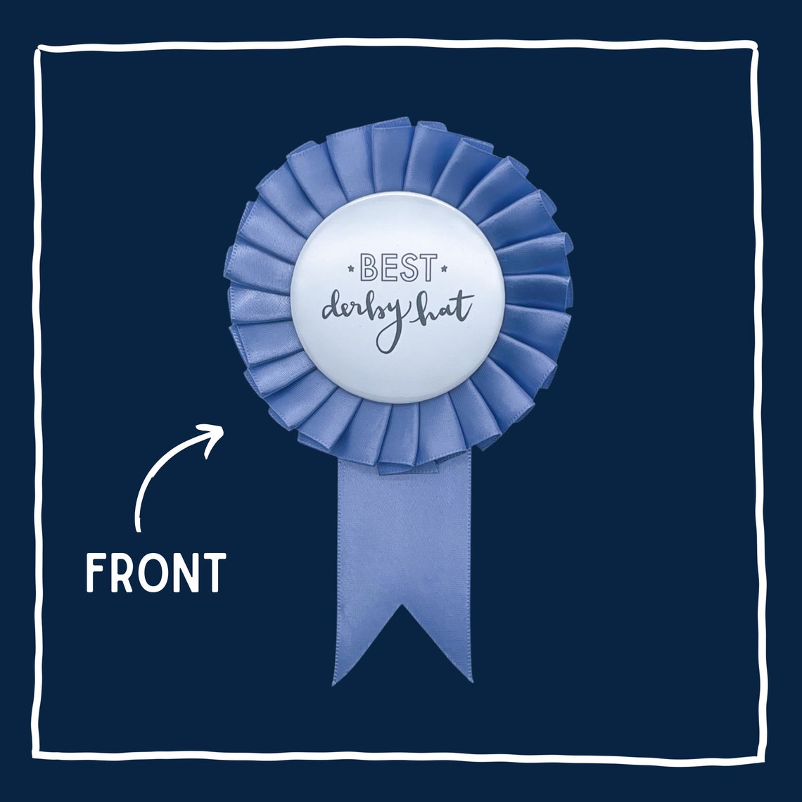 Best Derby Hat Satin Award Ribbon - Etsy